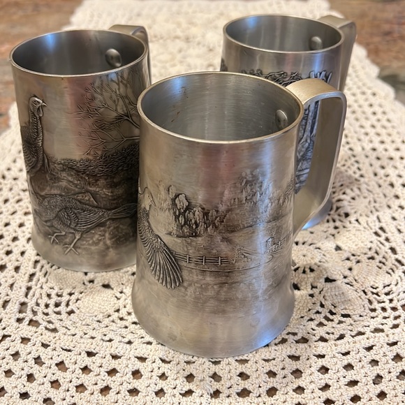 Wendell August Forge | Dining | Vintage Wendell August Forge Stackpole Beer Mugs Set | Poshmark